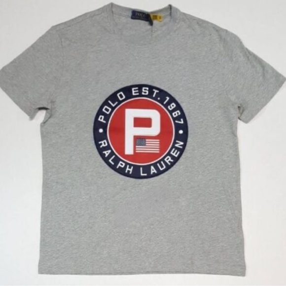 Polo Ralph Lauren | Shirts | Polo Ralph Lauren Circle Logo Tshirt ...